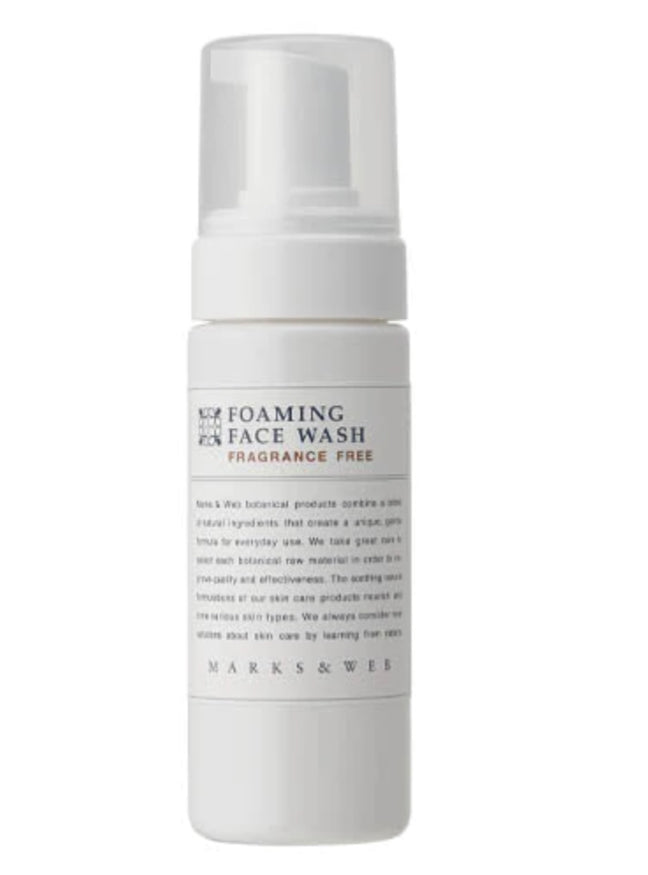 Marks and web Foaming Face wash 150ml(無香料) – JPHEALTHSTORE