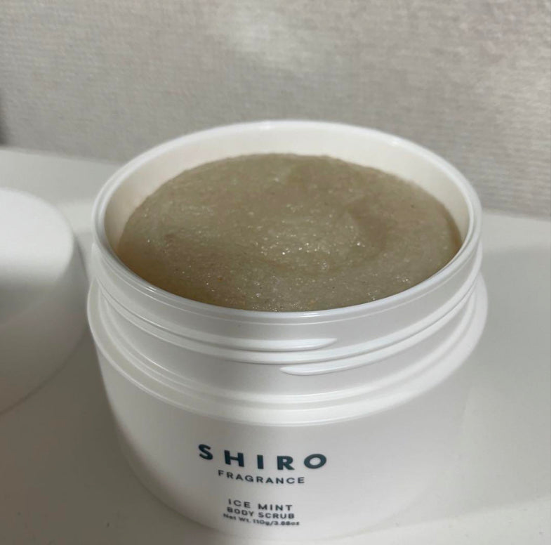 Shiro ice mint body Scrub – JPHEALTHSTORE
